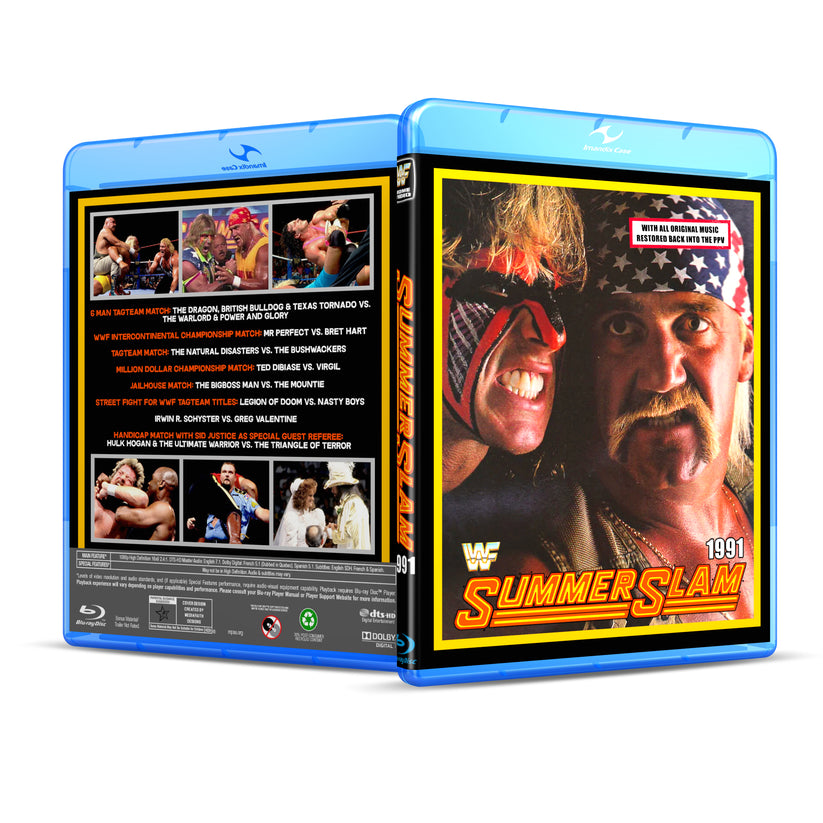 8/26/91 Summer Slam Blu Ray WWF – Catalog The Past