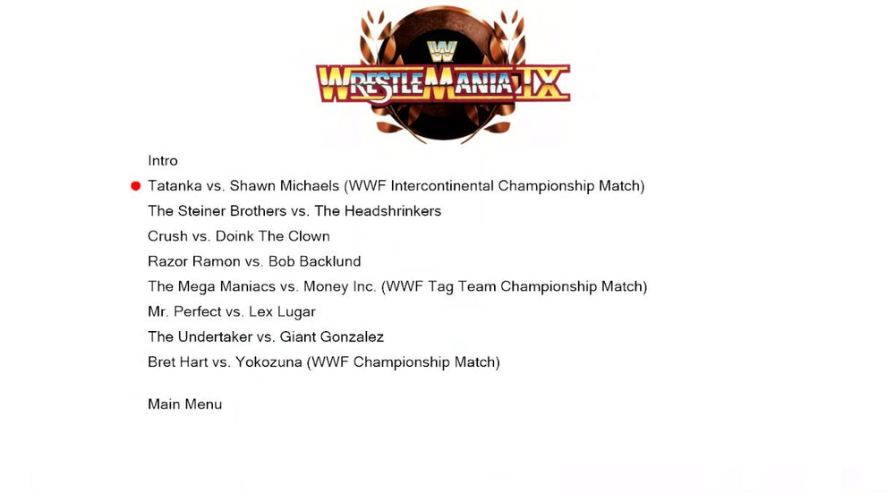 WrestleMania IX (9) Blu-ray – Catalog The Past